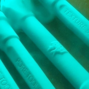 Set of 3D Printed Skin Texture Sculpting Tools - Etsy