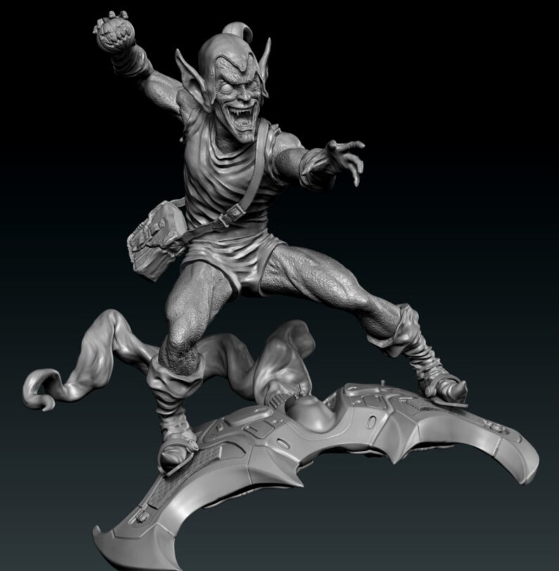 Green Goblin STL File for 3D Printing - Etsy