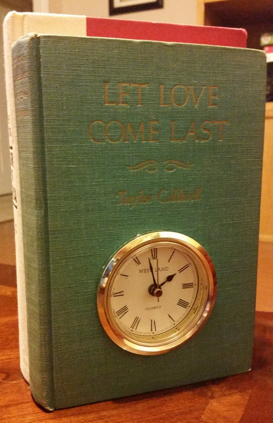 Book Clock - Etsy