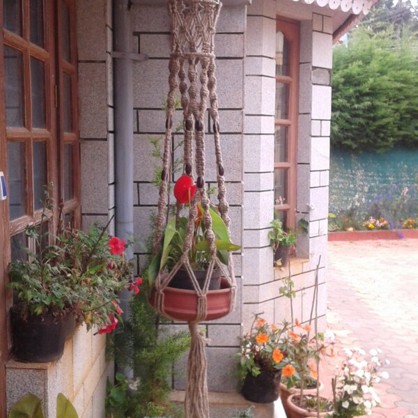 Rope Hanging Planter - Etsy