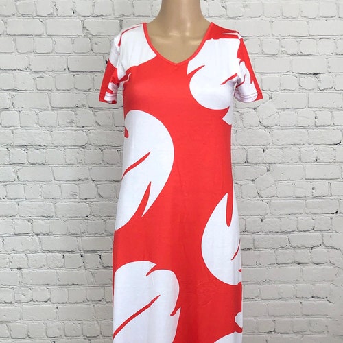 Lilo Inspired Short Sleeve Midi Dress - Etsy