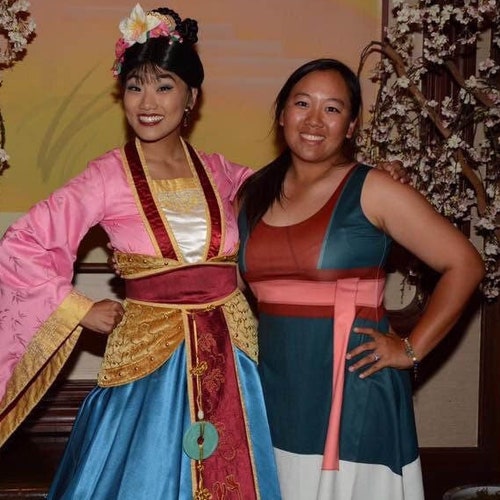 Ping Mulan Inspired Sleeveless Dress - Etsy