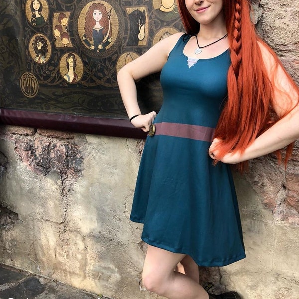 Merida Brave Costume - Etsy