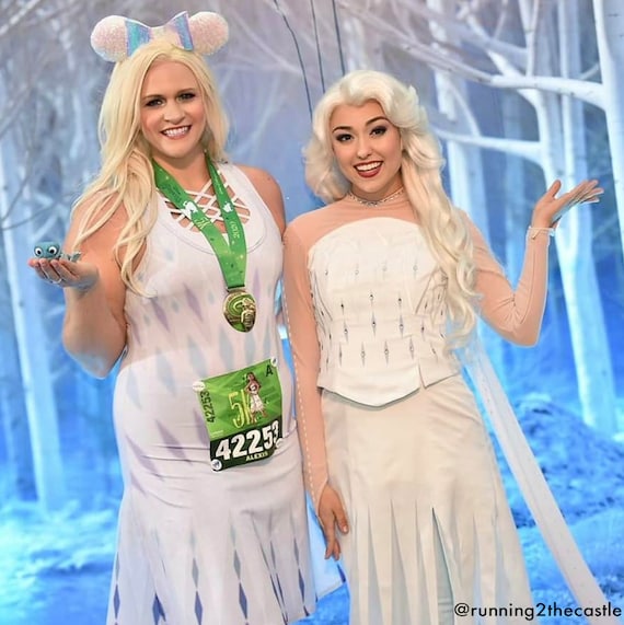 Elsa Elements Frozen 2 Inspired Sleeveless Dress Etsy
