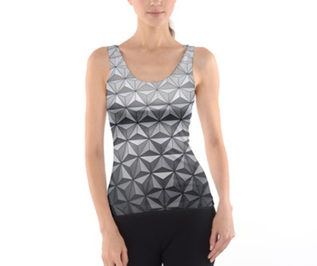 Women's Epcot Spaceship Earth Inspired Tank Top - Etsy