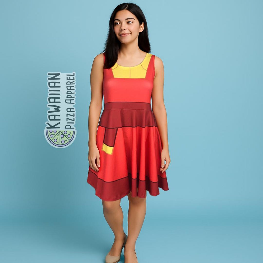 RUSH ORDER: Kuzco Inspired Skater Dress - Etsy