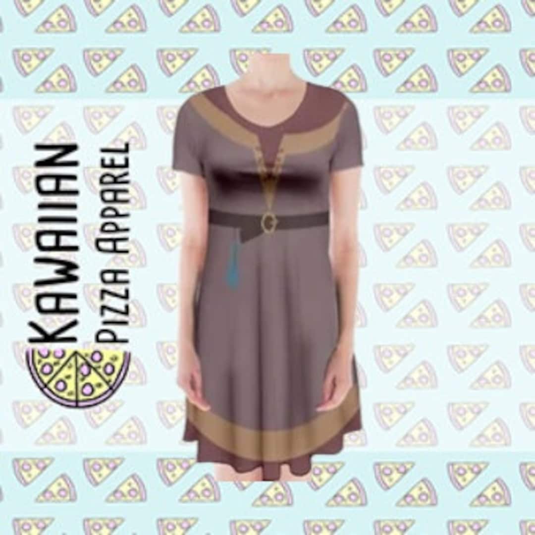 Cassandra Inspired Short Sleeve Flare Dress - Etsy