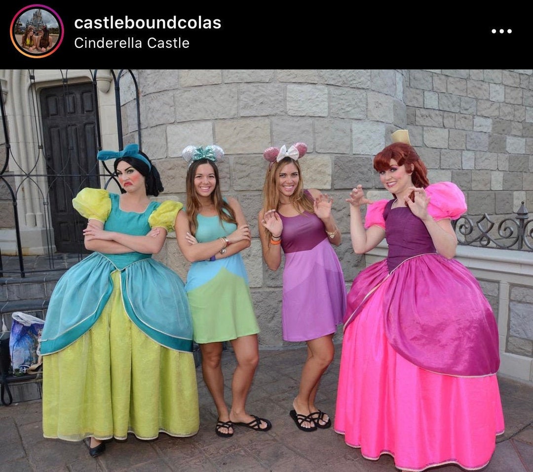 Drizella Evil Stepsister Cinderella Inspired Sleeveless Dress Etsy