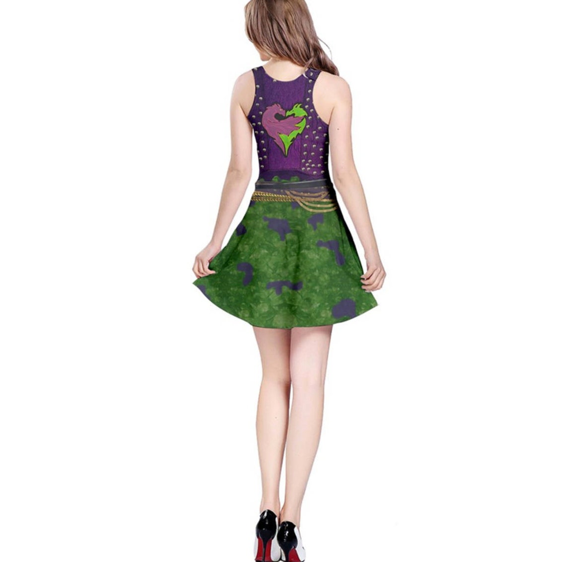 Mal Descendants 2 Inspired Sleeveless Dress - Etsy