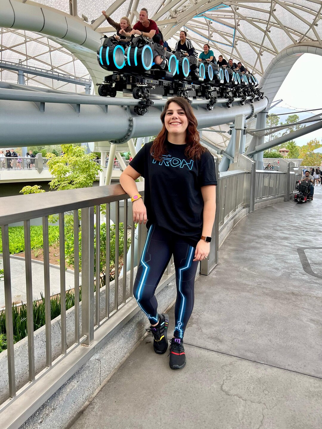 Women's Tron Inspired Leggings - Etsy