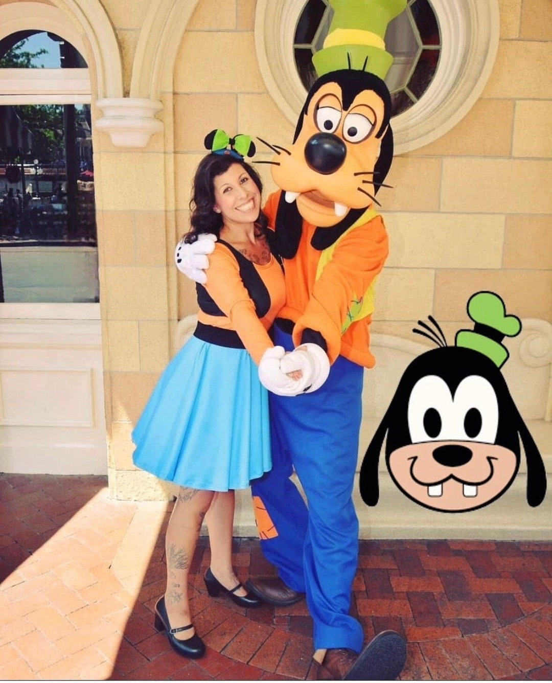 Goofy Inspired Long Sleeve Skater Dress - Etsy