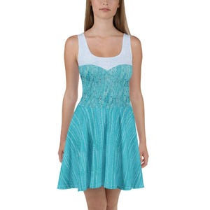 Women's Elsa Inspired Skater Dress - Etsy