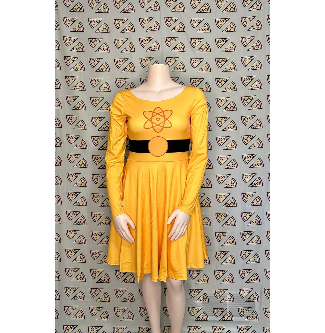 Powerline Inspired Long Sleeve Skater Dress - Etsy