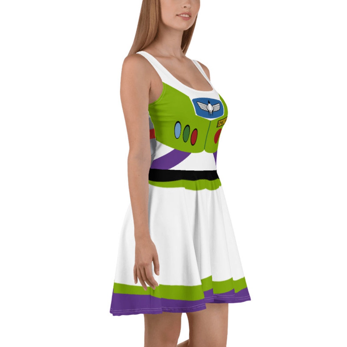 Women's Buzz Lightyear Inspired Skater Dress - Etsy