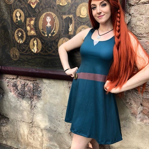 Merida Brave Inspired Face Masks - Etsy