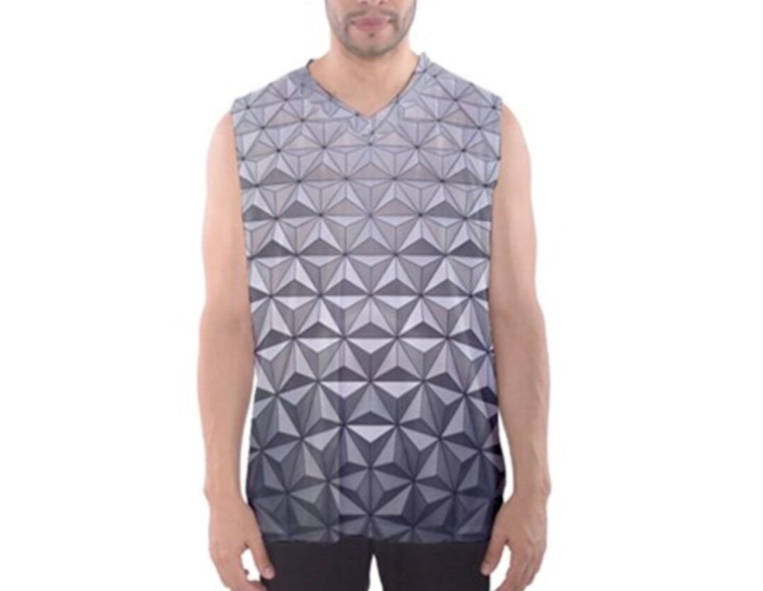 Men's Epcot Spaceship Earth Inspired Athletic Tank Top - Etsy