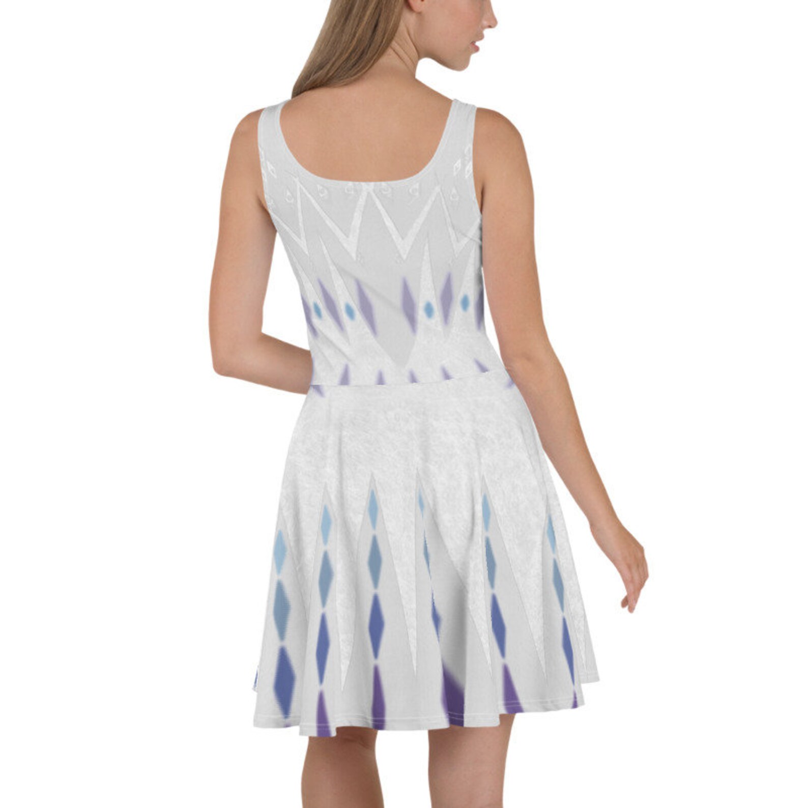 Elsa Elements Frozen 2 Inspired Skater Dress Etsy
