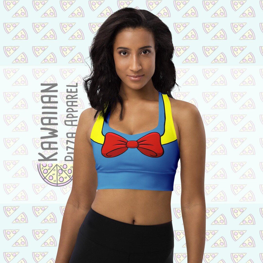 Women's Donald Inspired Recycled Longline Sports Bra - Etsy