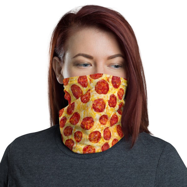 Pizza Face Mask - Etsy