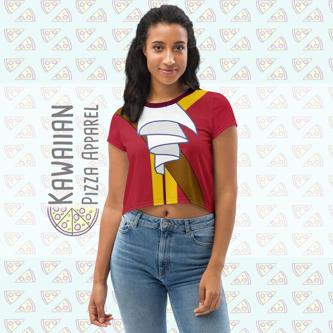 RUSH ORDER: Captain Hook Inspired All-over Print Crop Tee - Etsy