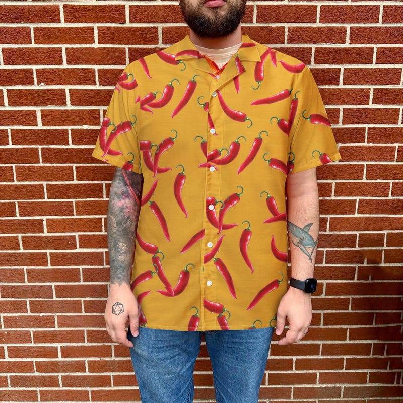 Gonzo Chili Pepper Shirt - Etsy Australia