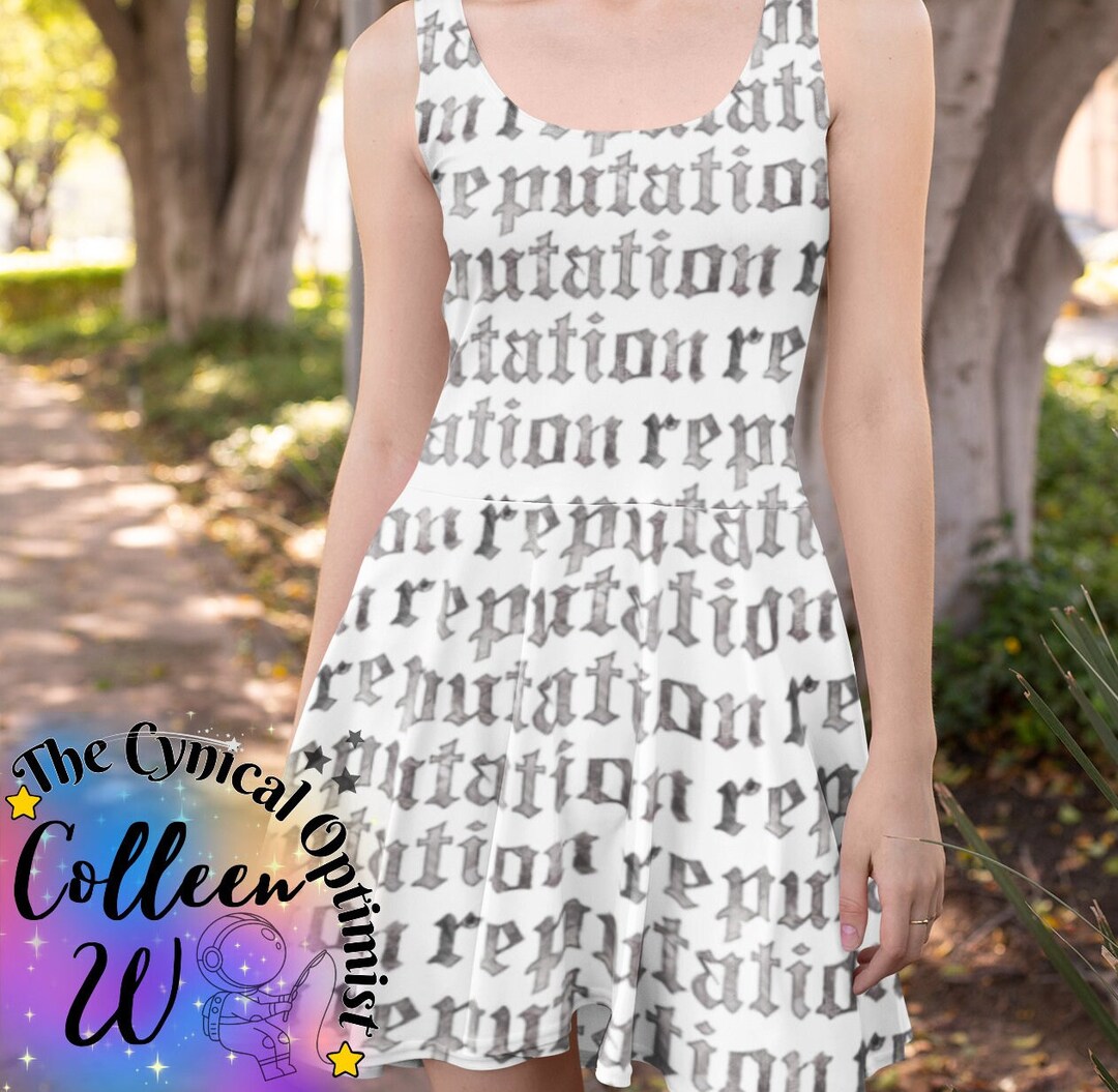 Unique Reputation Album Inspired Skater Dress Taylor Swift Fan Must ...