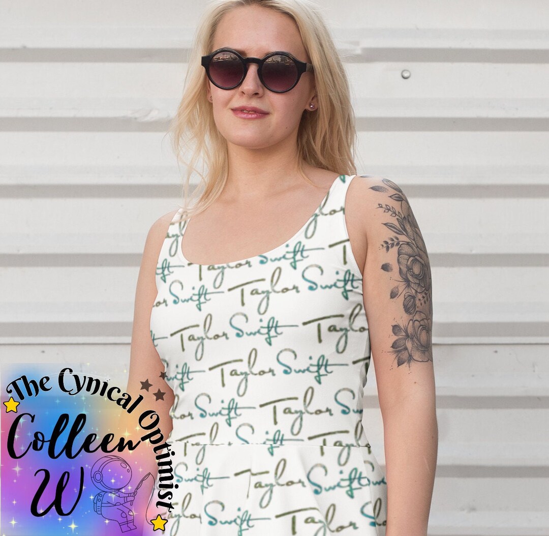Feminine & Fabulous: Swiftie Debut Album Inspired Skater Dress for ...