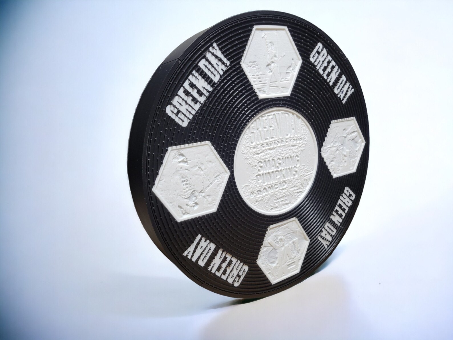 Customizable Favorite Band, Record Shape, Lithophane Display - Etsy