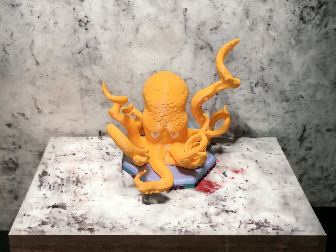 3D Printed Octopus Toothbrush Holder - Etsy
