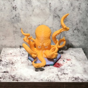 3D Printed Octopus Toothbrush Holder - Etsy