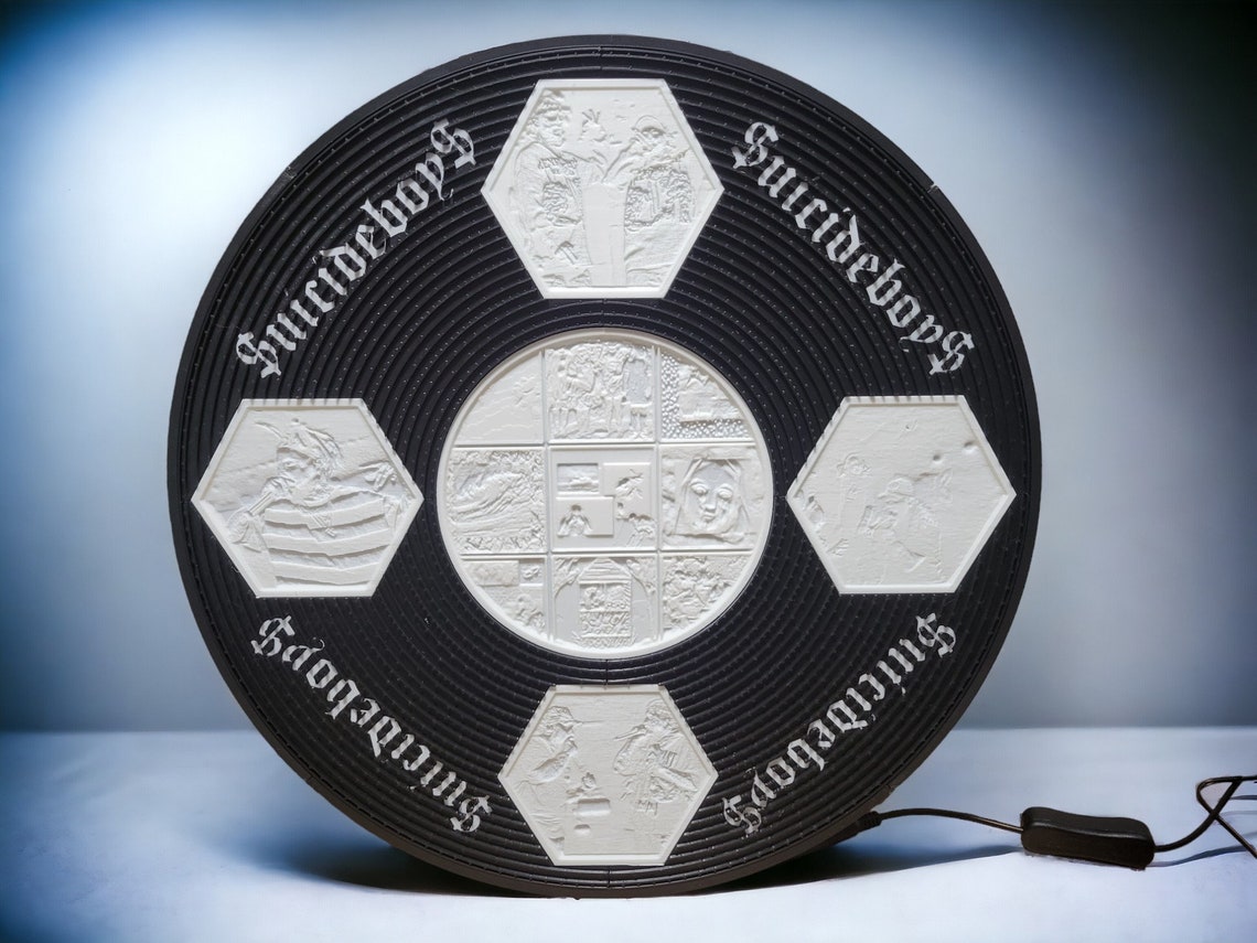 Customizable Favorite Band, Record Shape, Lithophane Display - Etsy