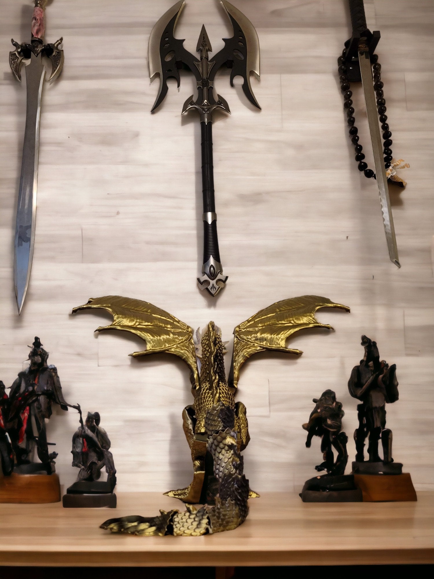 Large Articulated 3D Printed Dragon - Etsy