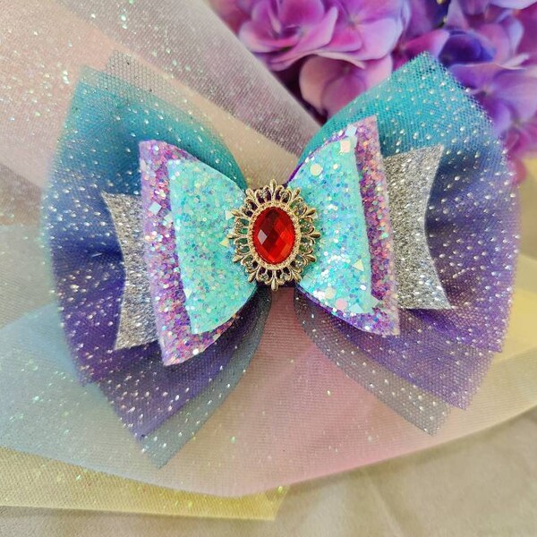 Ariel Hair Bow - Etsy