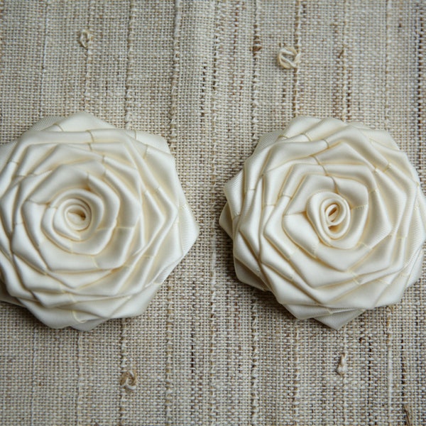 Large Ribbon Flower - Etsy