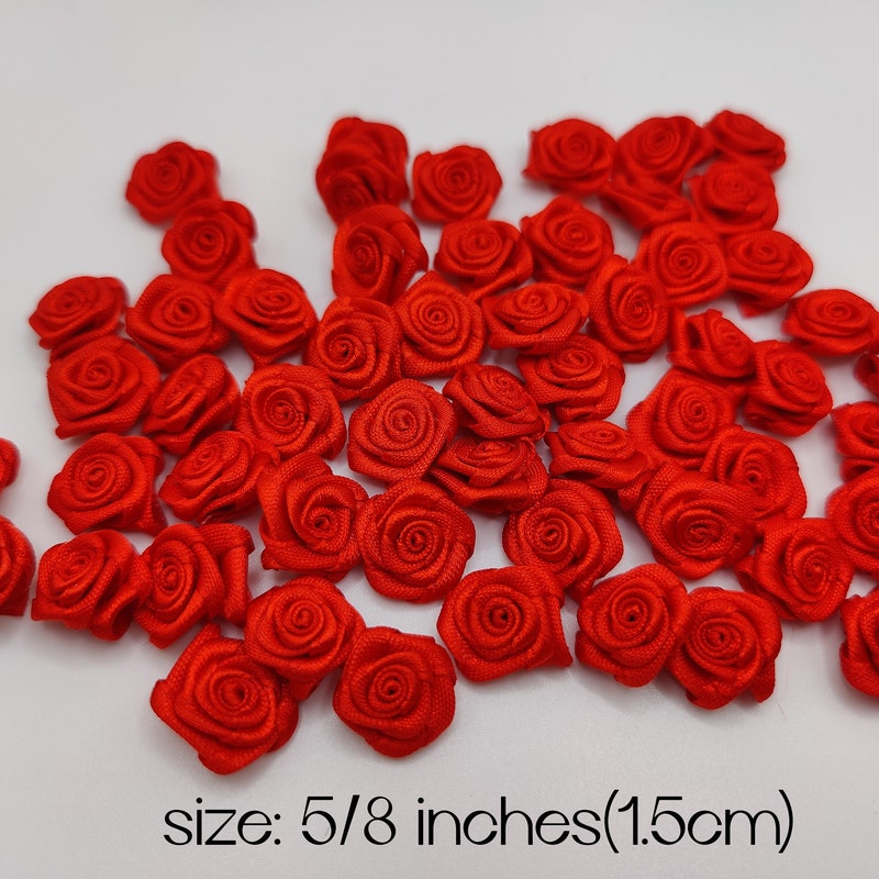 Small Red Lighted Roses - Etsy