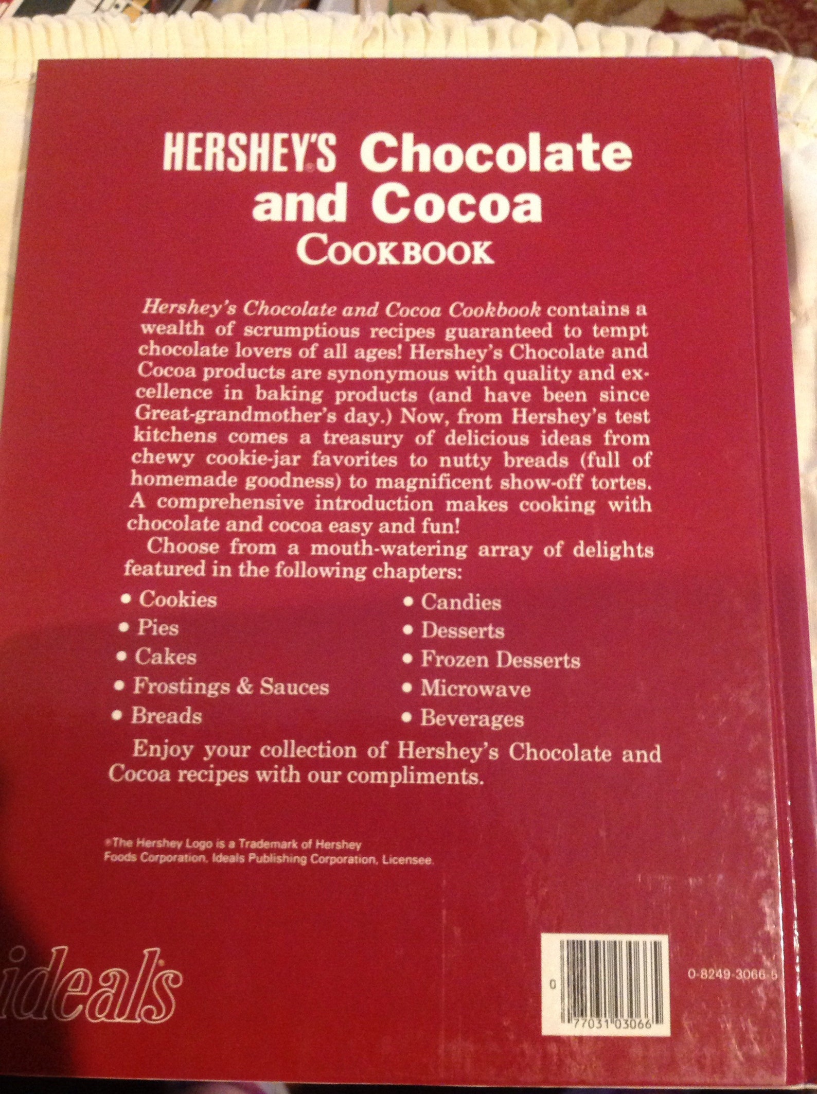 Hershey's Chocolate and Cocoa Cookbook - Etsy