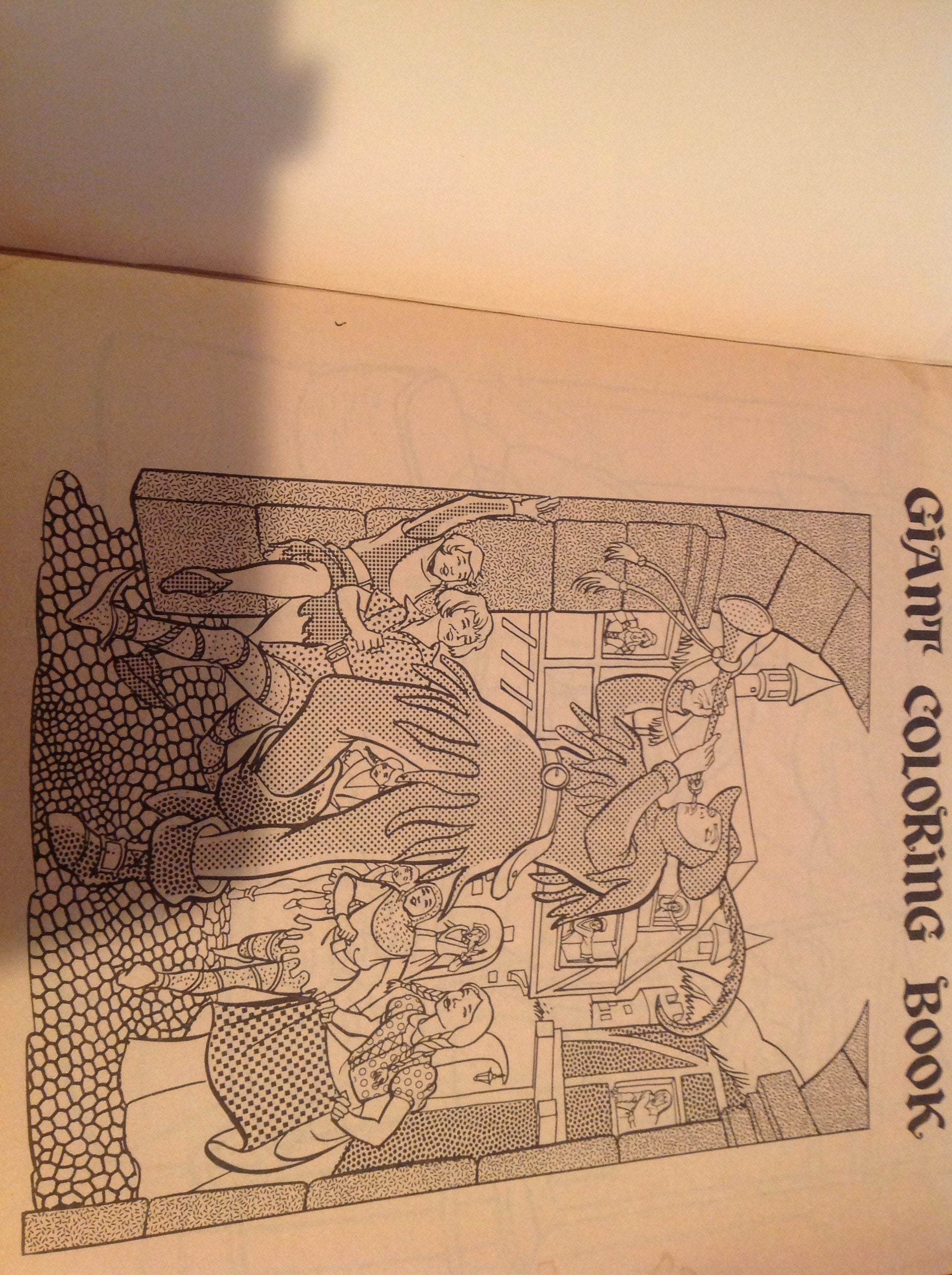 Giant Coloring Book the Pied Piper - Etsy
