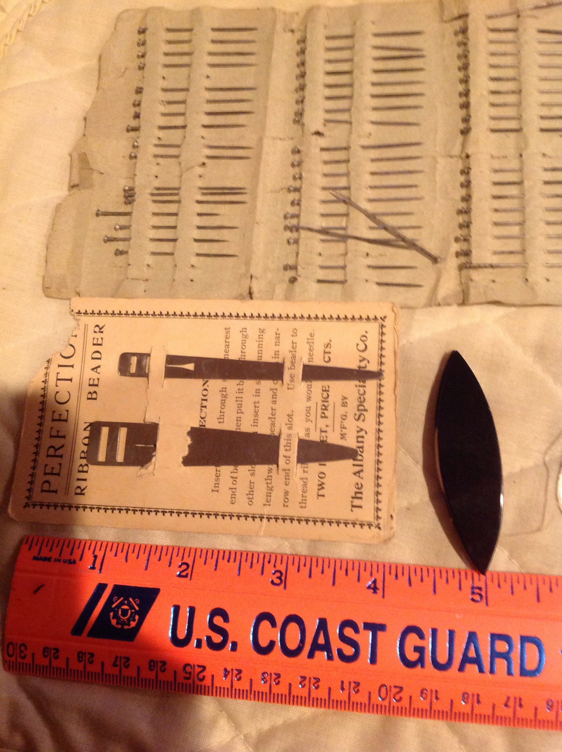 Thimbles Vintage Pins Threader Tatting Ribbon Beader - Etsy