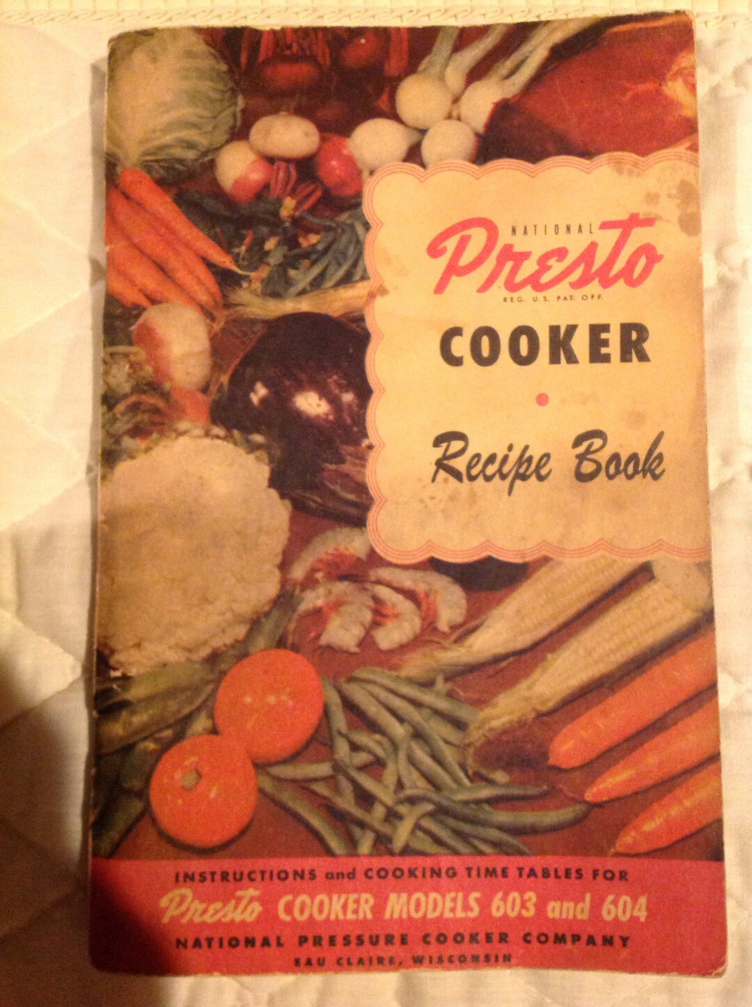 National Presto Cooker Recipe Book - Etsy