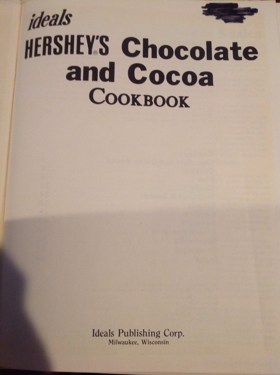 Hershey's Chocolate and Cocoa Cookbook - Etsy