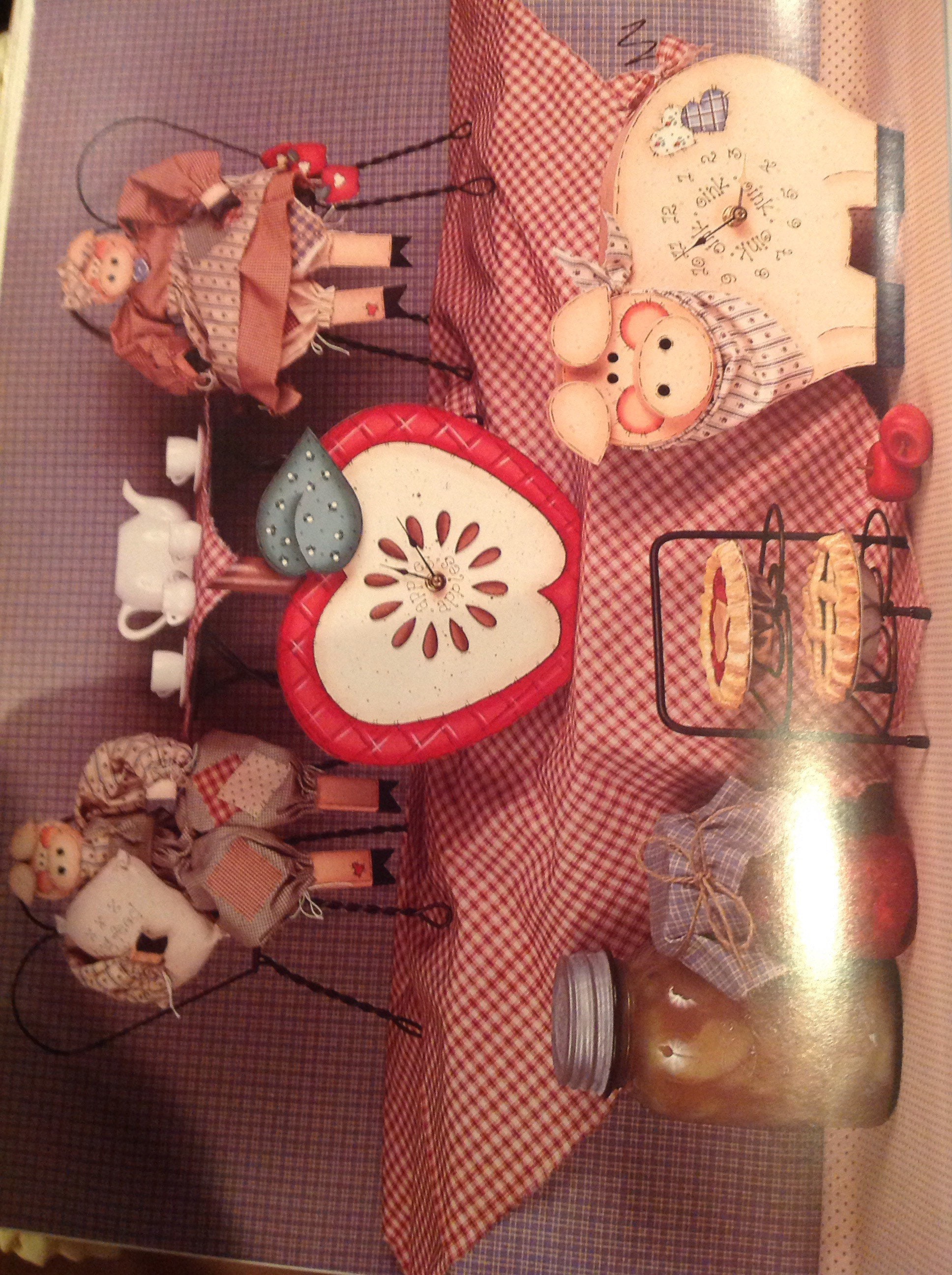 It's About Time Clocks and Friends Designs by Lori Holt - Etsy