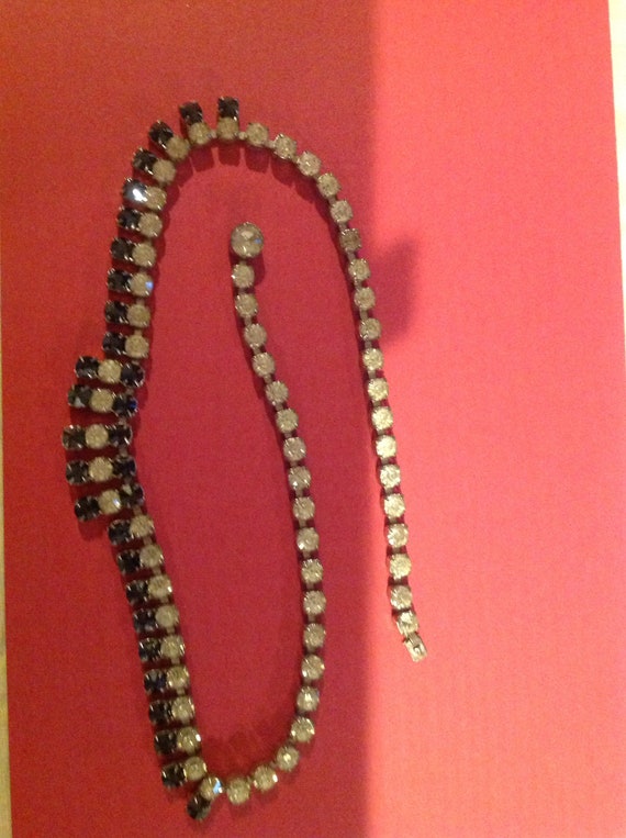 vintage retro choker - Gem