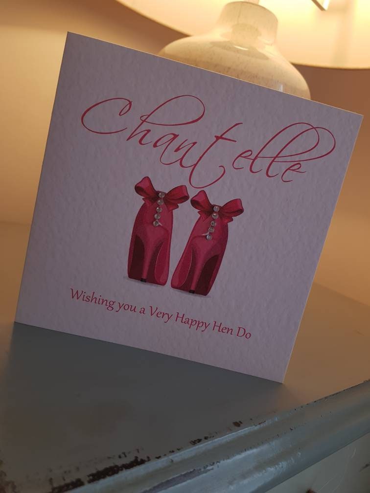 Personalised Hen Party Card - Etsy UK