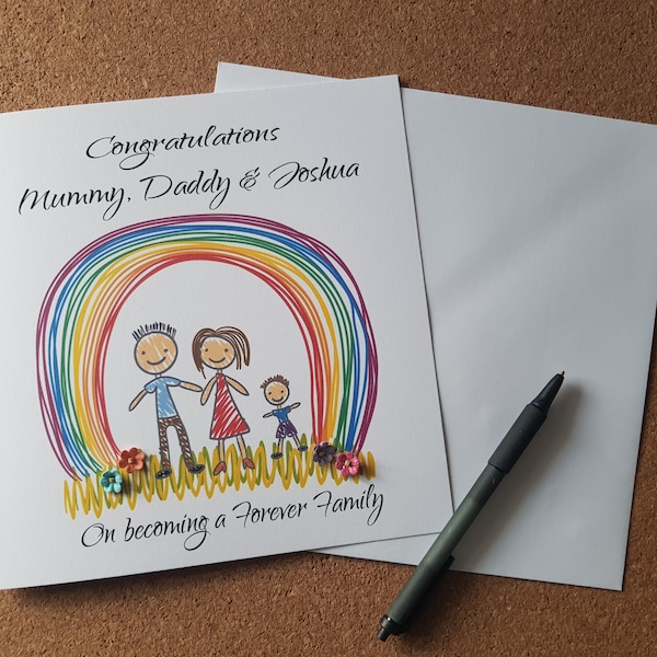 Adoption Card - Etsy