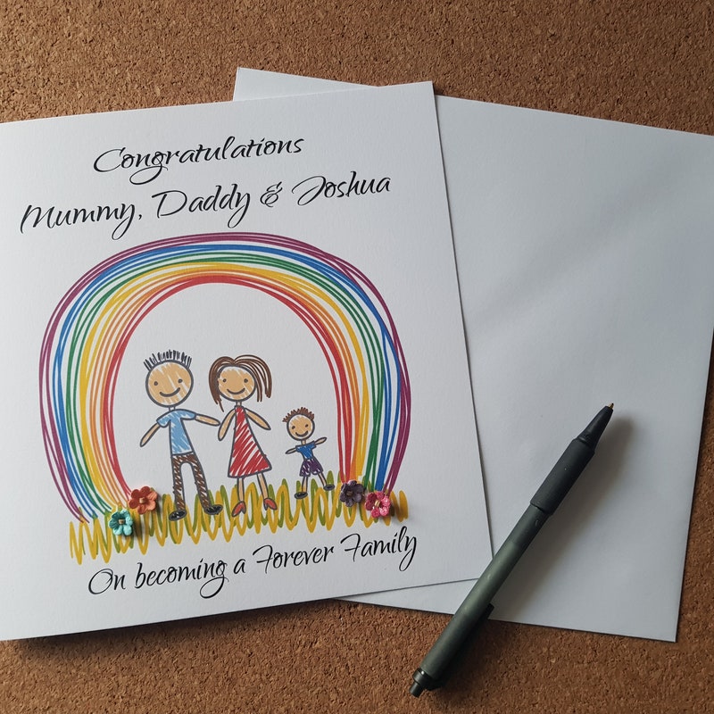 Adoption Card - Etsy