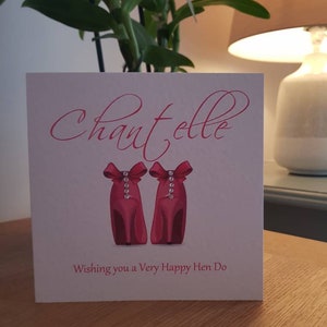 Personalised Hen Party Card - Etsy UK
