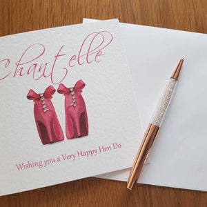 Personalised Hen Party Card - Etsy UK
