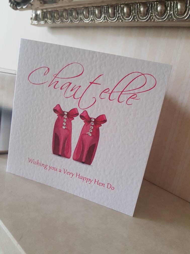 Personalised Hen Party Card - Etsy UK