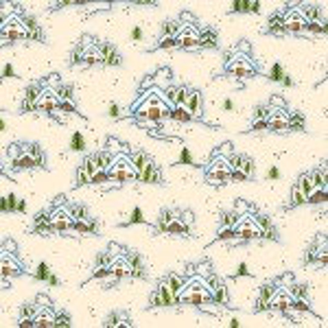 Michael Miller- House on the Hill - DCX9482 Creme D - Etsy
