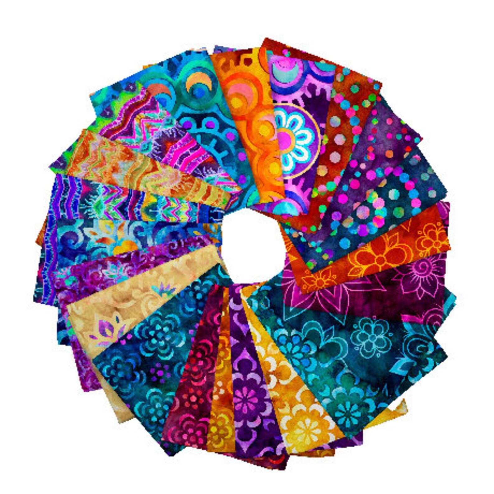 QT Fabrics Bohemian Dreams Strips Jelly Roll Boho - Etsy